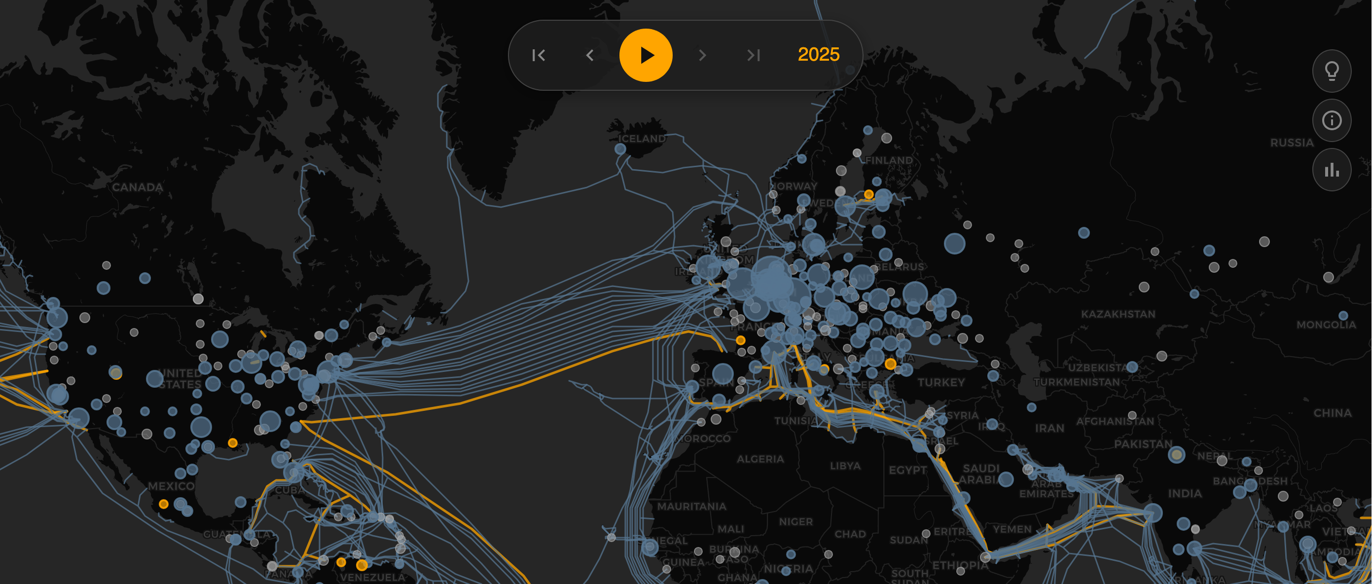 Internet Infrastructure Map